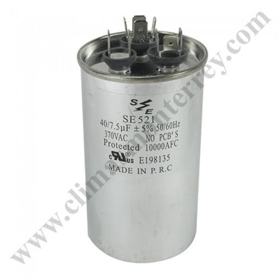 CAPACITOR 7.5 MF+5% 370V 50/60HZ8PSOURCE – Prisaire expertos en Aires ...